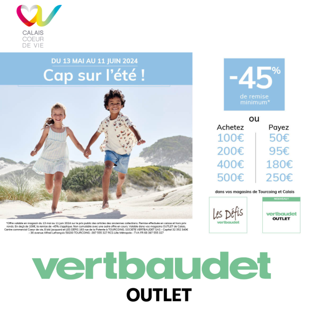 Vertbaudet - Centre commercial Calais Coeur de Vie